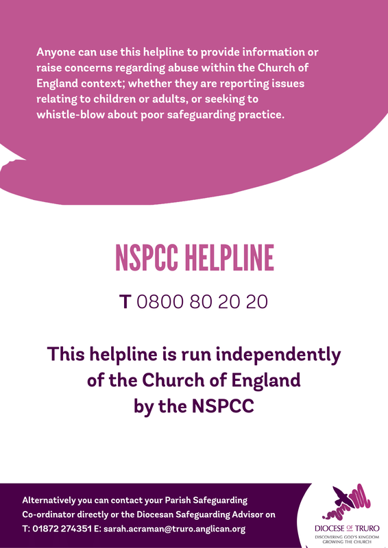 Safeguarding - All Saints Church Highertown